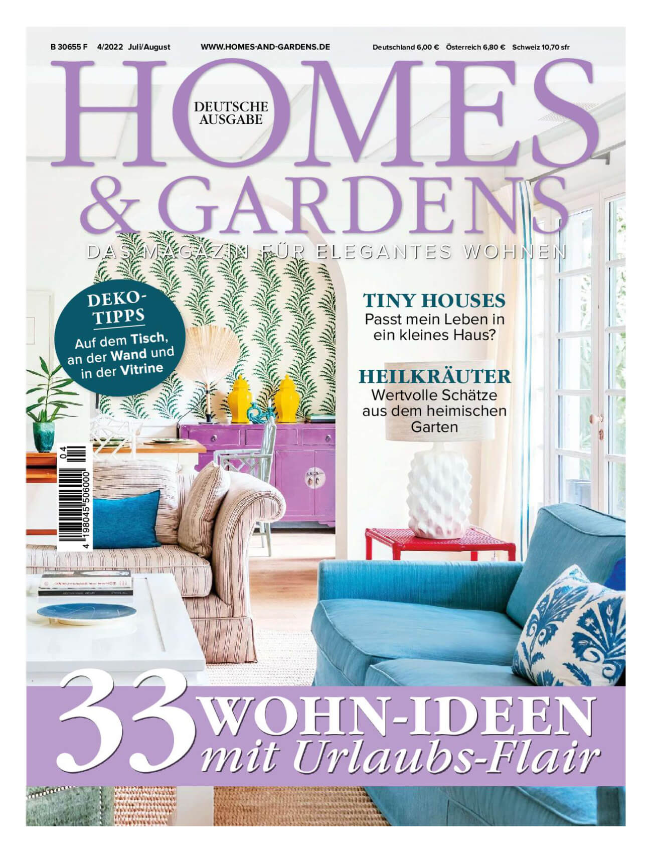 Homes & Gardens - Wohnen und Garten bei erkmann.de